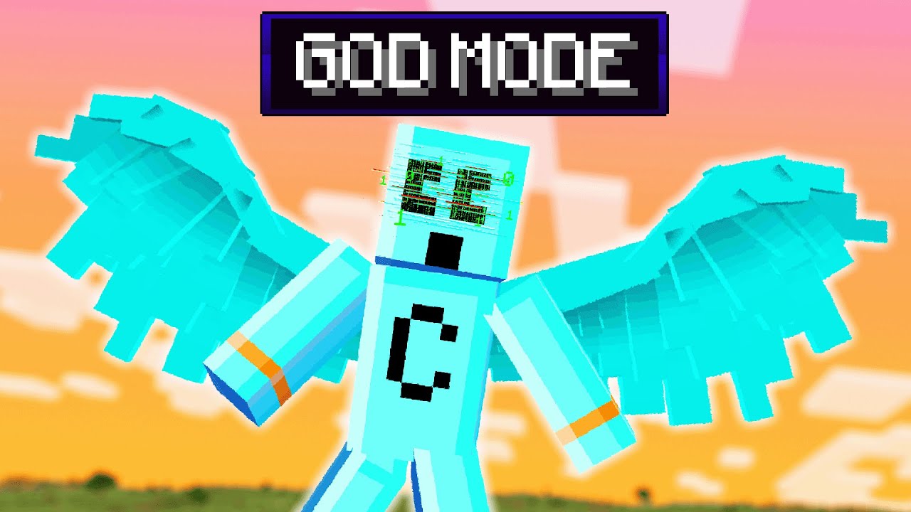 Purchasing powerful hacks to dominate the entire Minecraft survival world