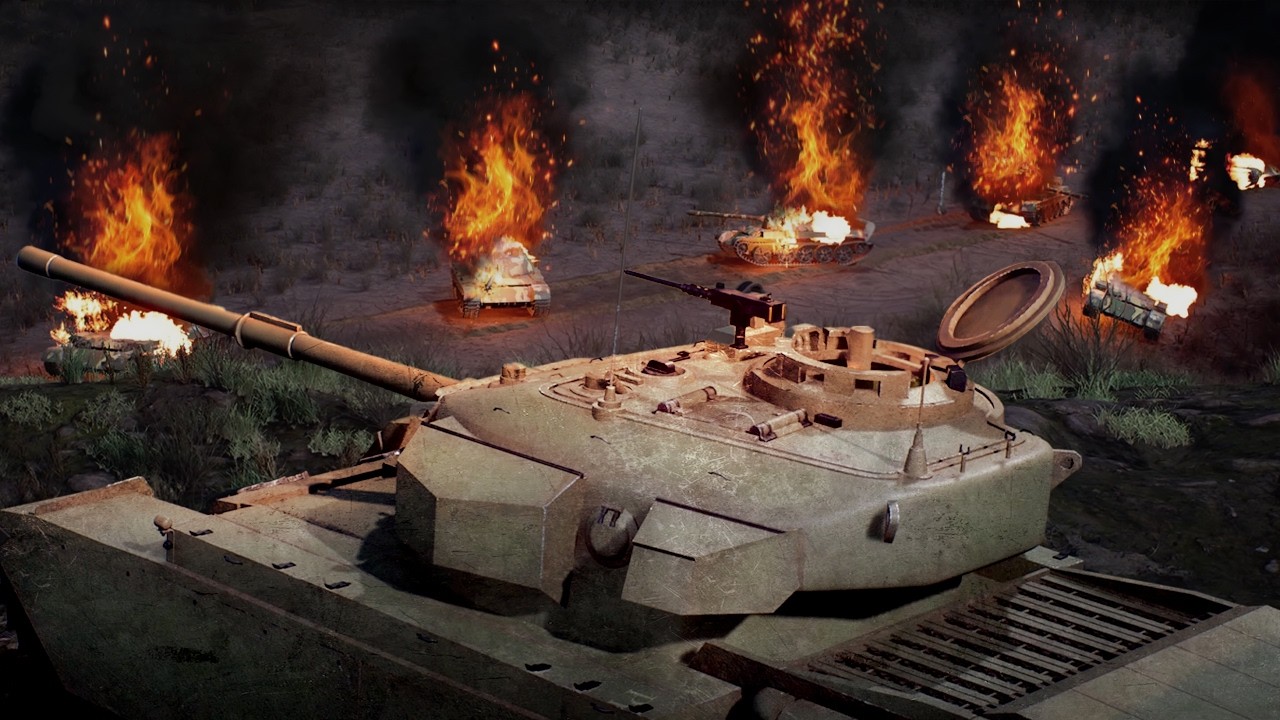 He went to war with just two tanks - and faced an entire armored column