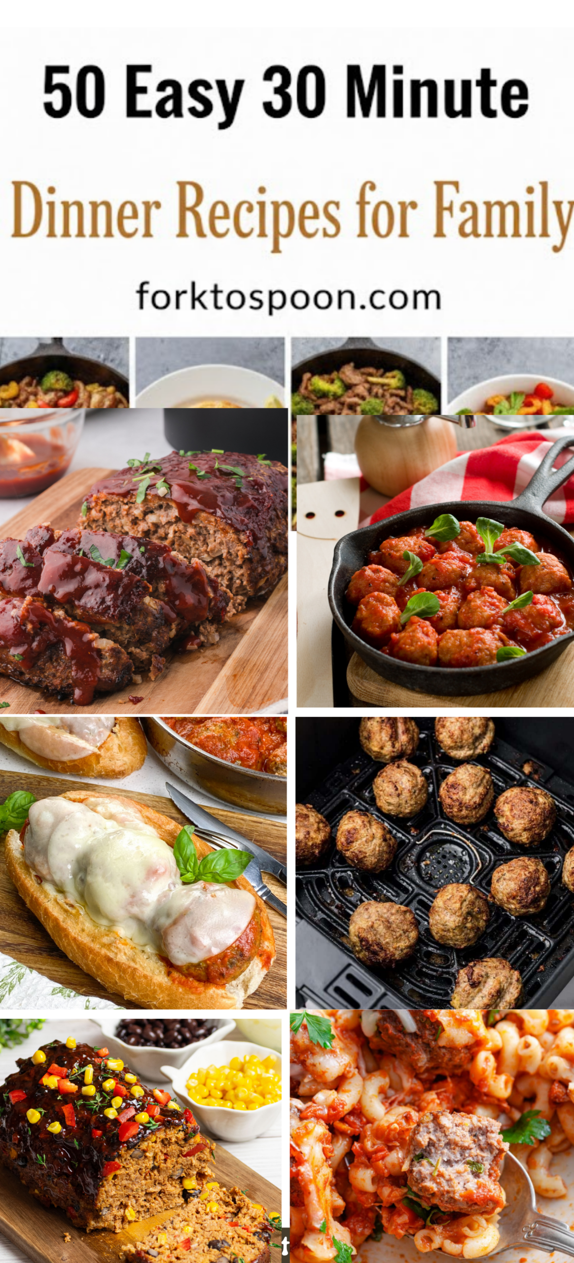 50 easy 30 minute dinner recipes for family