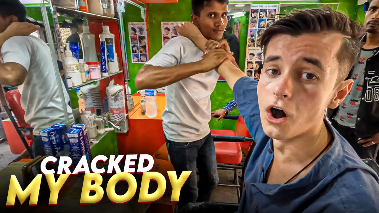Full-body relief at the barber | CRACK therapy that feels amazing