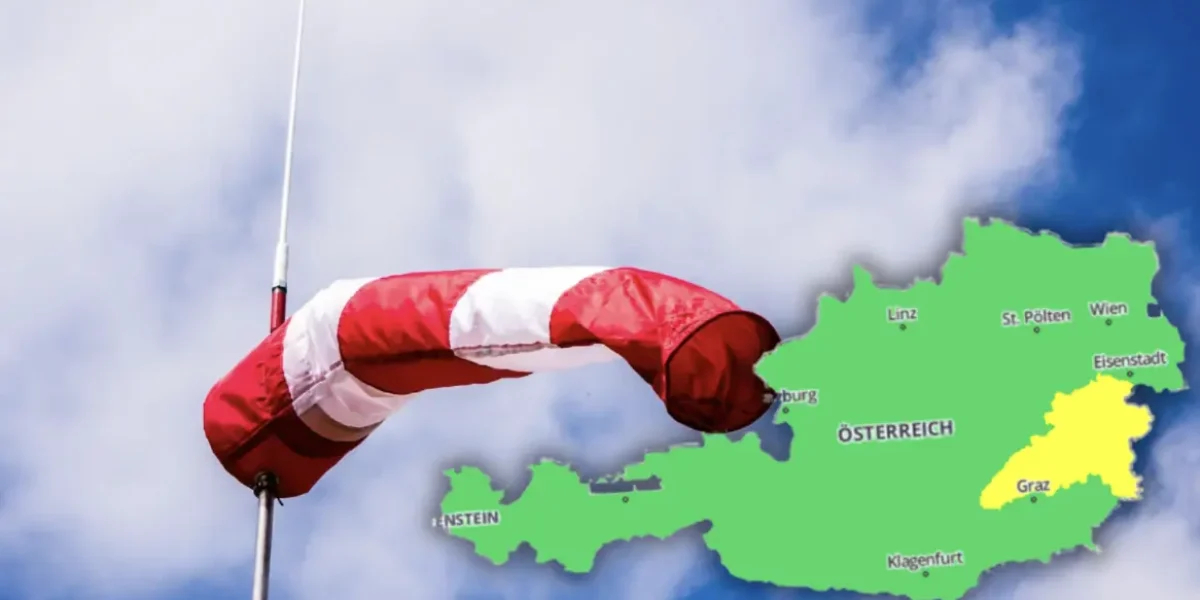 Eisiger Nordwind peitscht mit 100 km/h durch Steiermark und Burgenland