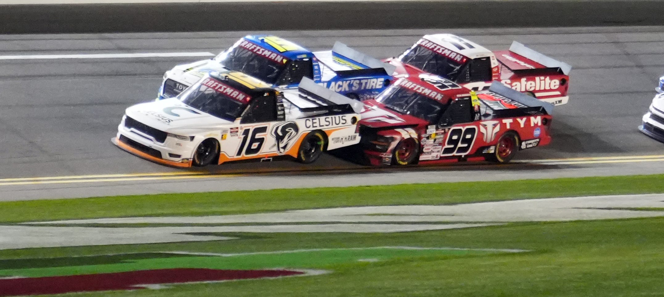 Check out these scenes from Daytona 500 duels, NASCAR truck race