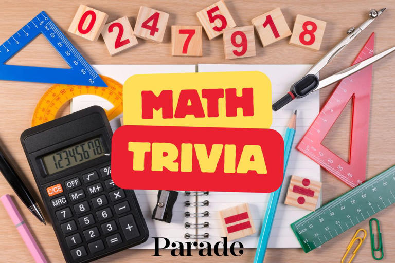 125 math trivia questions for kids and adults
