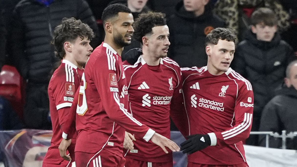 Liverpool cruise into FA Cup fifth round after easing past Brighton at ...