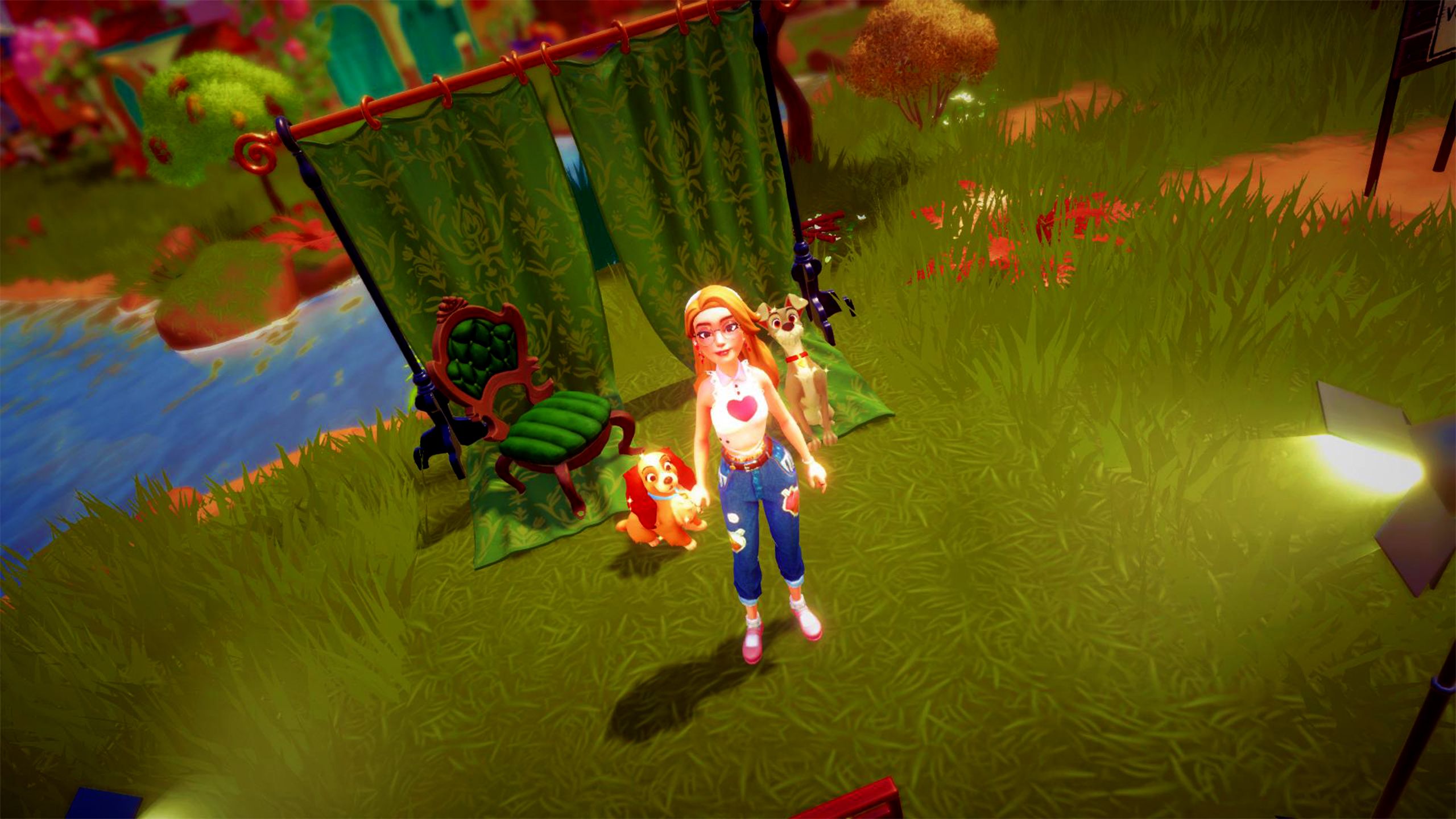 Portrait of a lady quest guide in DDV (Disney Dreamlight Valley)