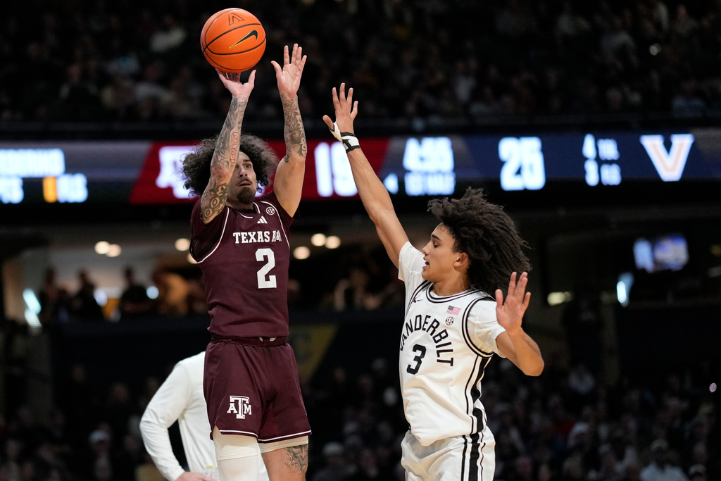 Nickel, Okereke lead No. 19 Vanderbilt over Texas A&M 82-69