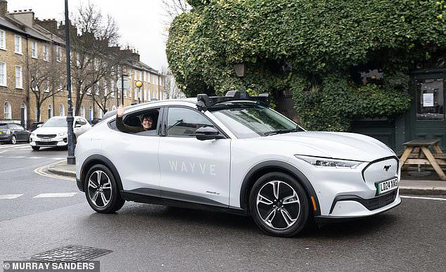 Jane Fryer goes driverless as she takes a serene ride in one of Britain ...