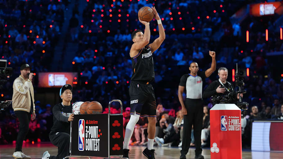 Suns star Devin Booker can't clutch NBA 3-point contest