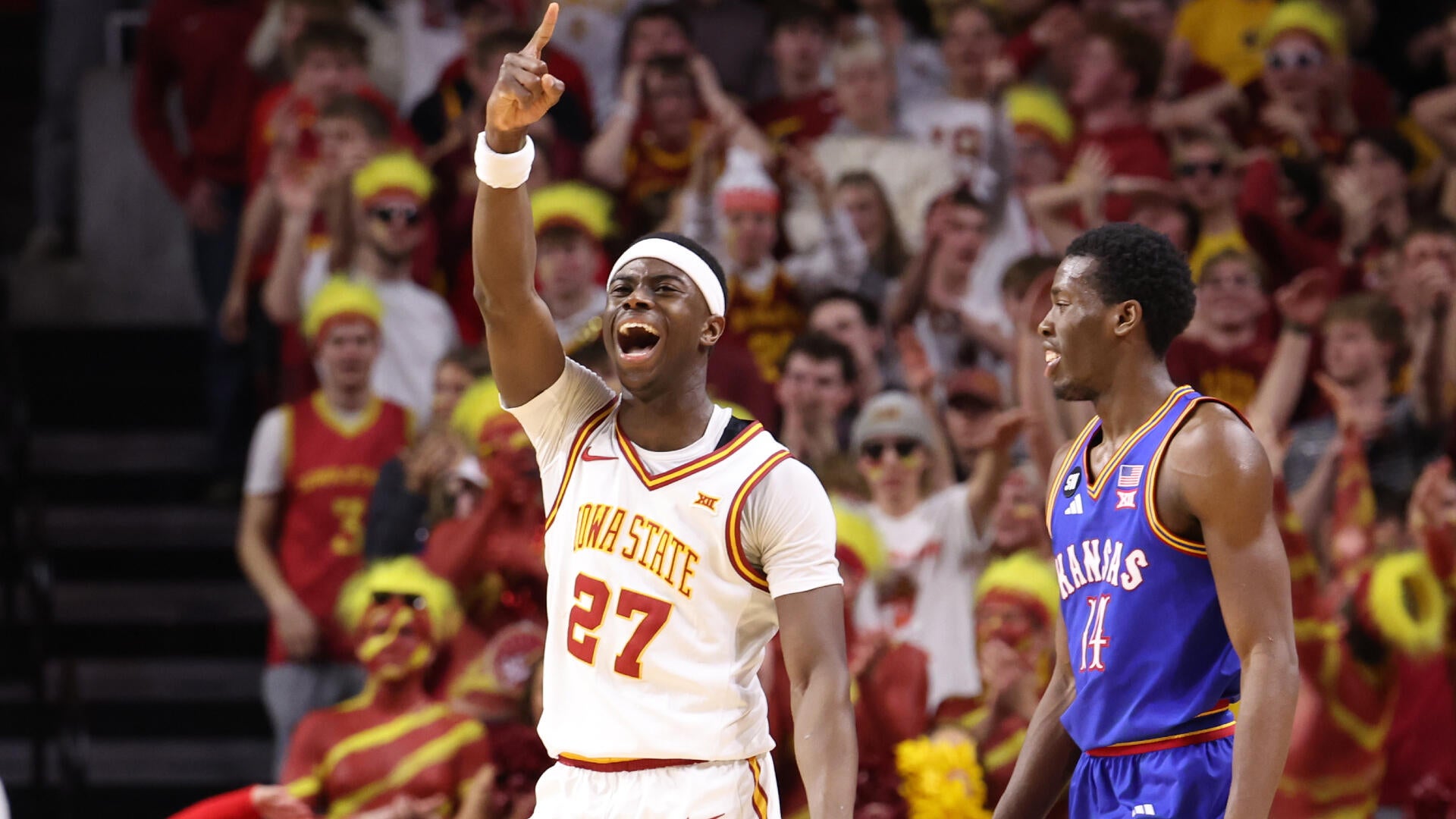Iowa State routs Kansas, snaps Jayhawks eight-game winning streak in ...