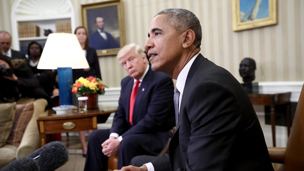 Barack Obama reacts to Donald Trump posting video depicting him and ...