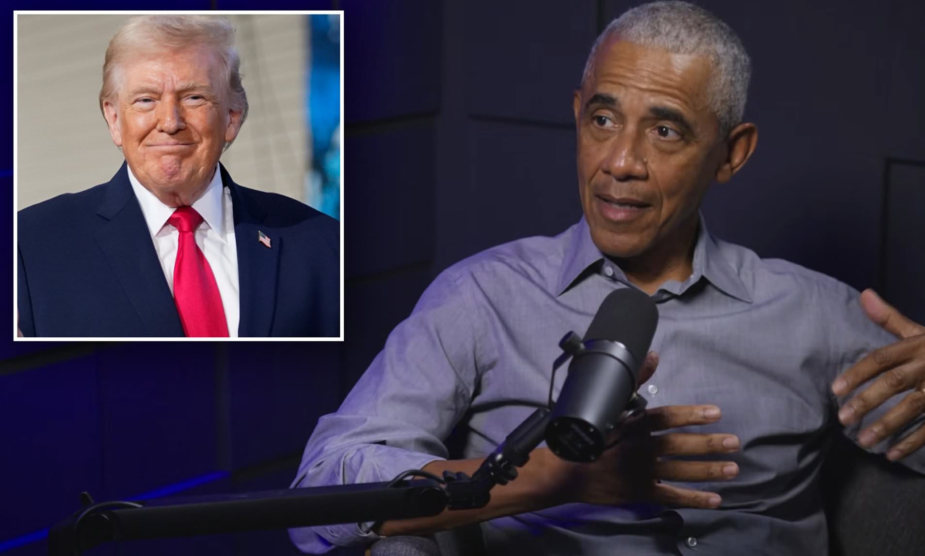 Obama unleashes on Trump as he breaks silence over video depicting him ...