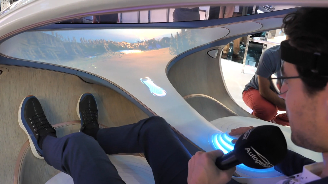 Mercedes tests brain control car technology