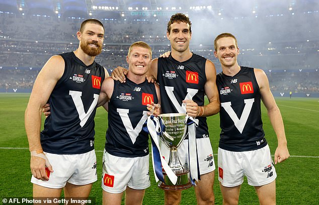 Hogan heroics fall short as Victoria beat WA in return of AFL State of ...