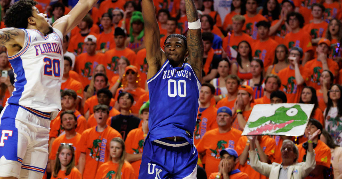 Otega Oweh joined Kentucky’s 1,000-point club in loss at Florida