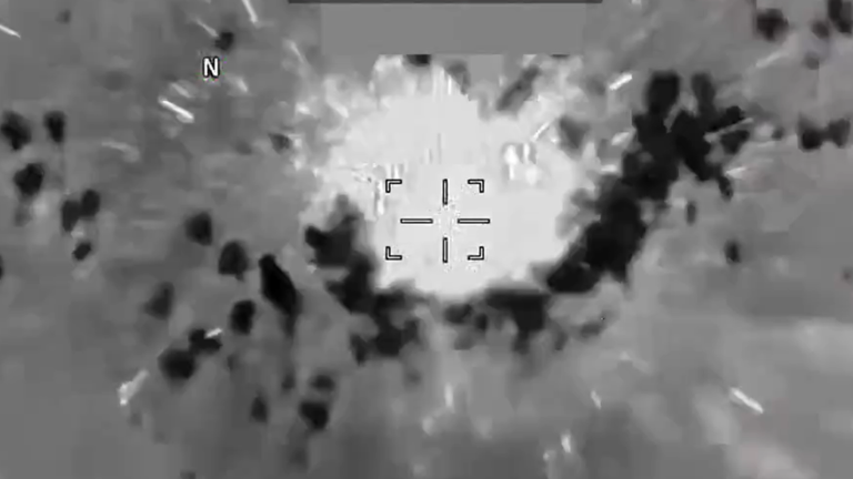 Watch: US military conducted a 'lethal kinetic strike' on 'terrorist ...