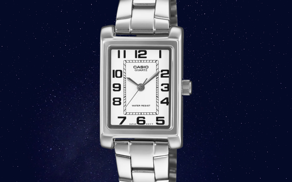 Casio launches new women’s analog watch with stainless steel band and ...