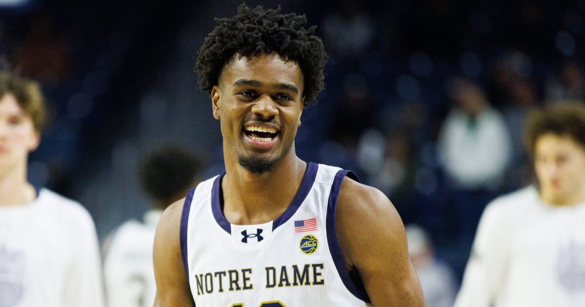 Jalen Haralson update: Star Notre Dame freshman OUT vs. Georgia Tech