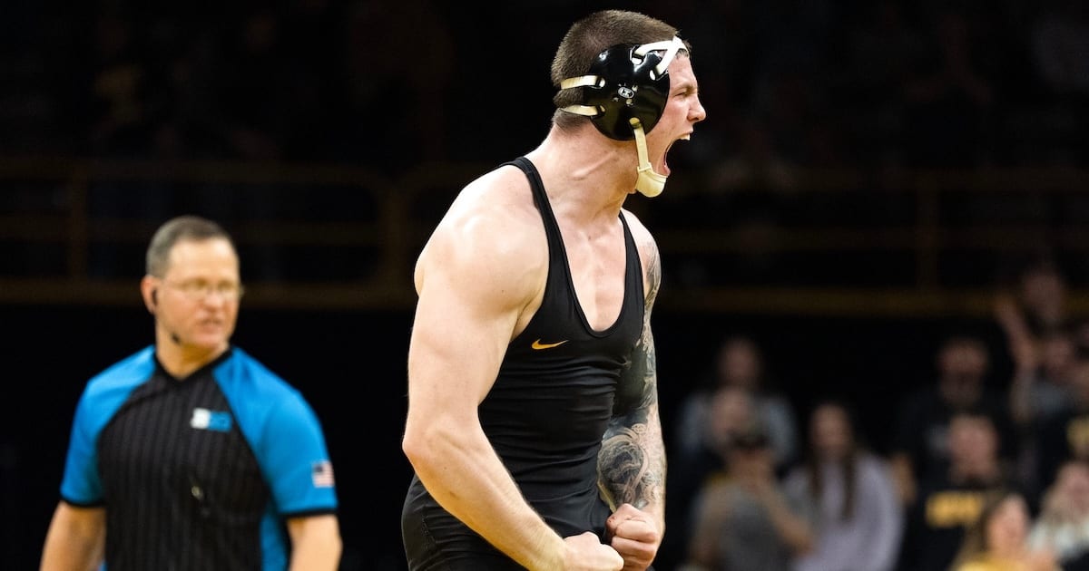 Drake Ayala on Harvey Ludington in Iowa victory: 'He had some big balls ...