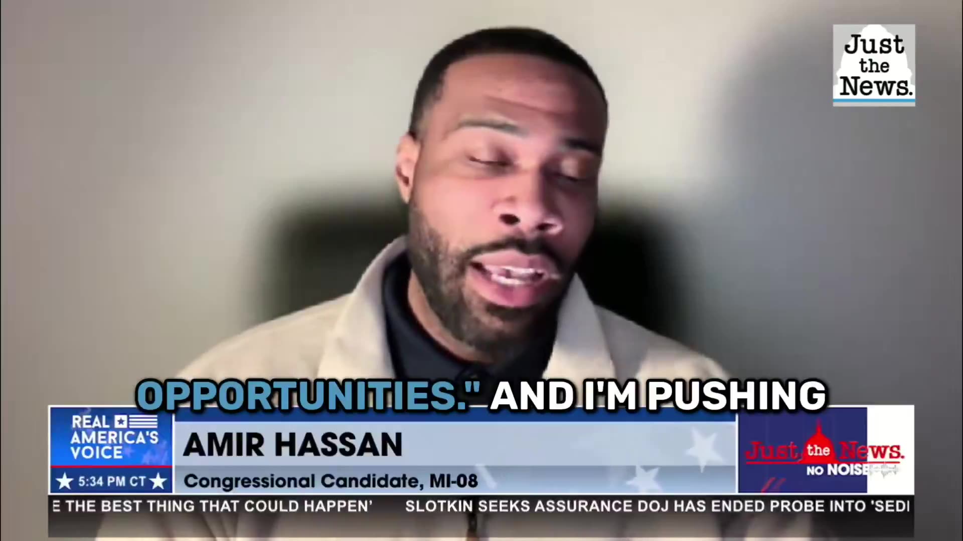 GOP candidate for Michigan Amir Hassan fights for change in Flint