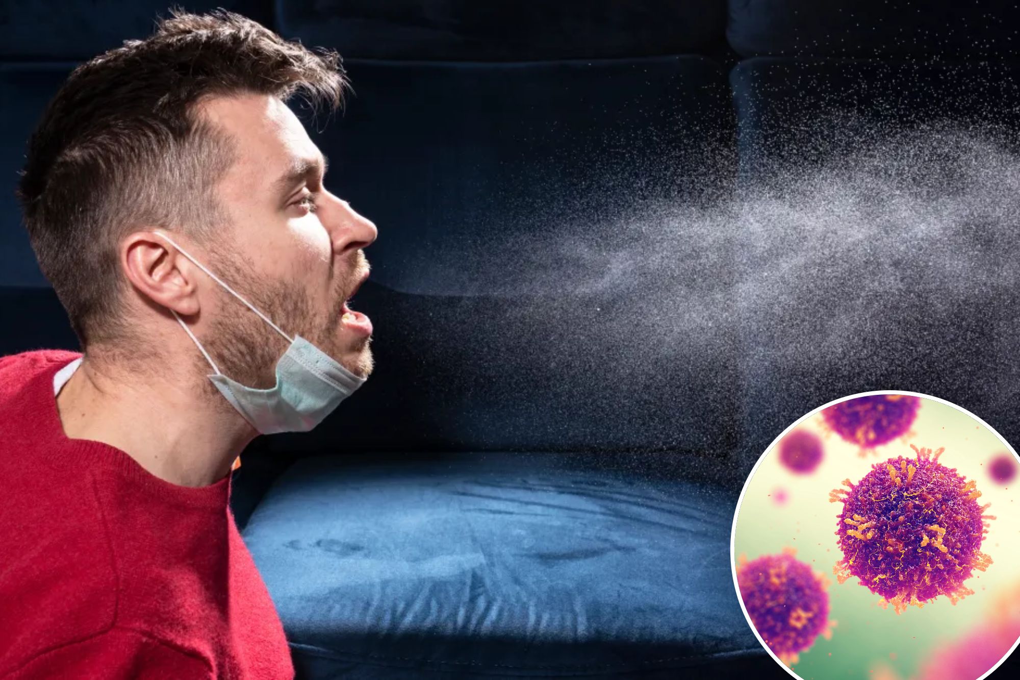 How long diseases like measles and the flu linger in the air — after an ...