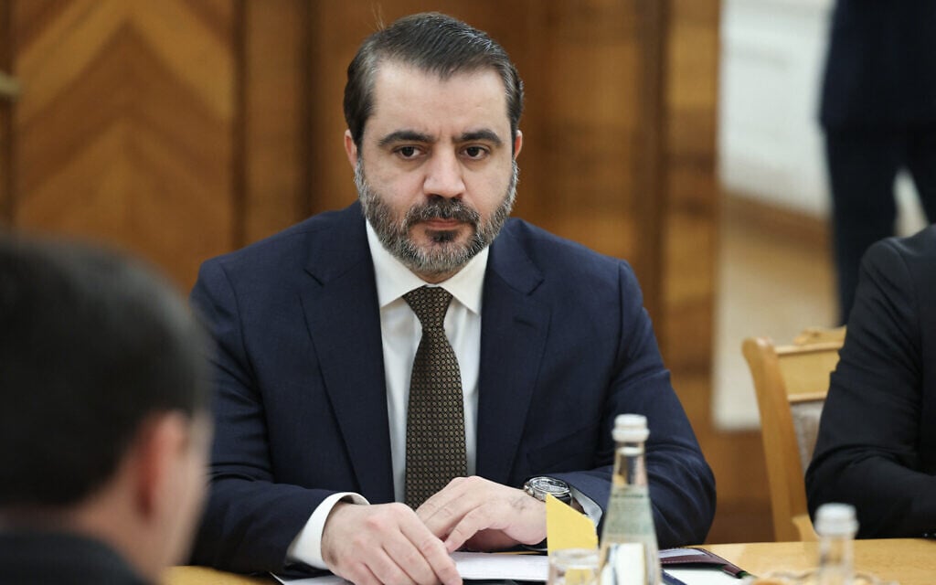 Syrian FM: Security talks with Israel are focused on buffer zone, not ...