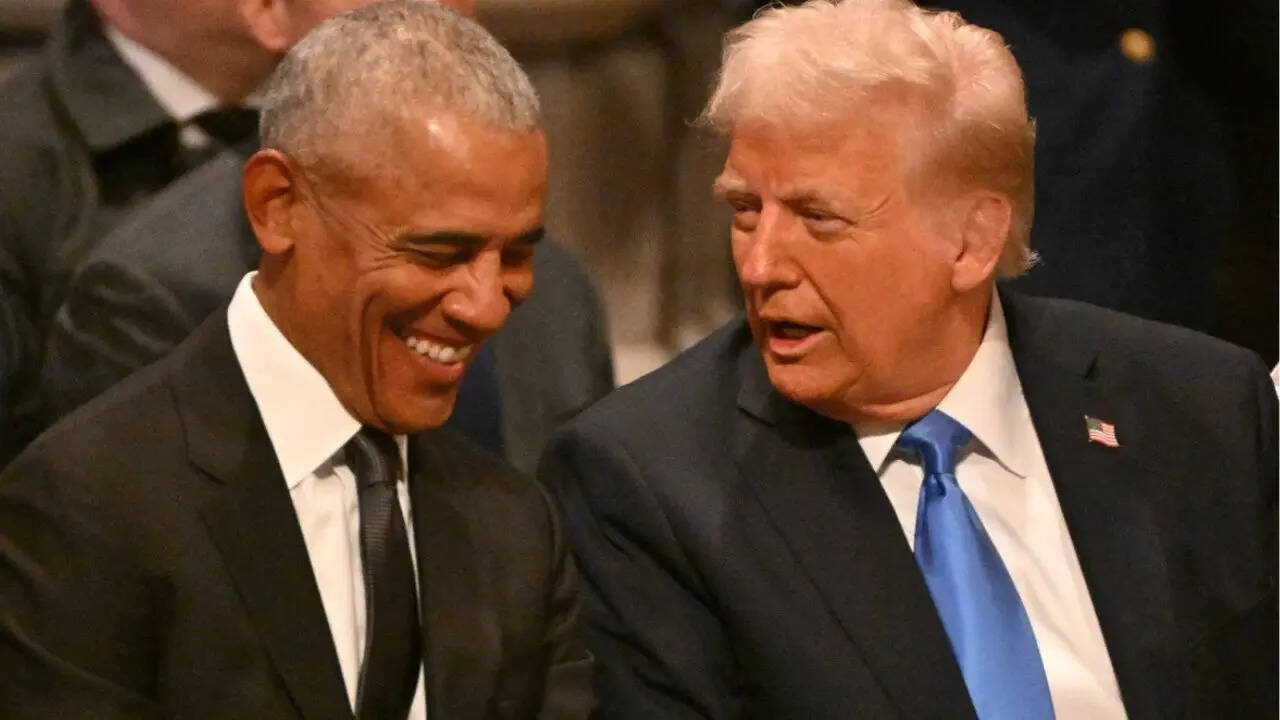 Obama breaks silence after Trump shares racist ape image: 'Clown show'