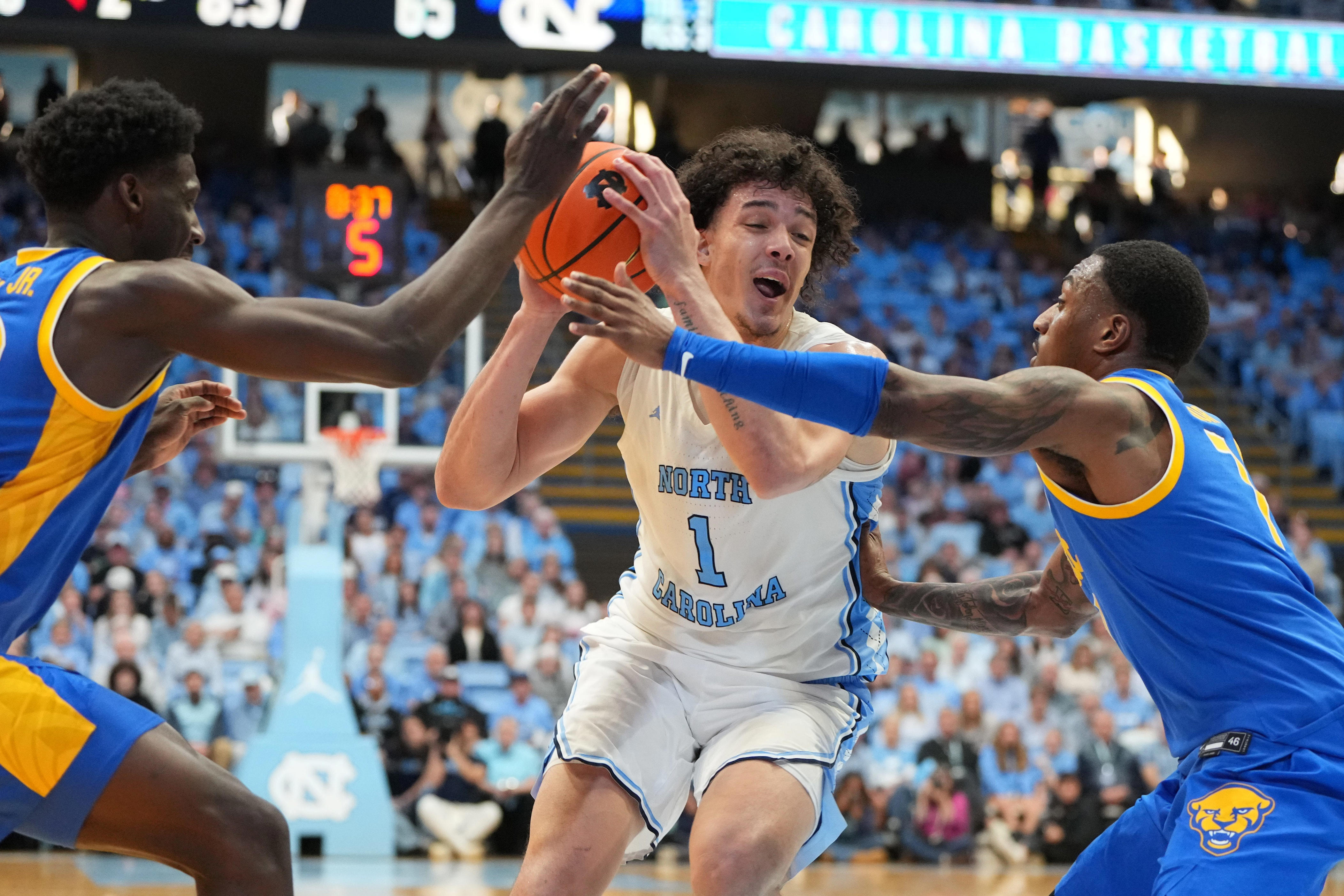 UNC dominates Pitt throughout for 14-point win on Valentine's Day