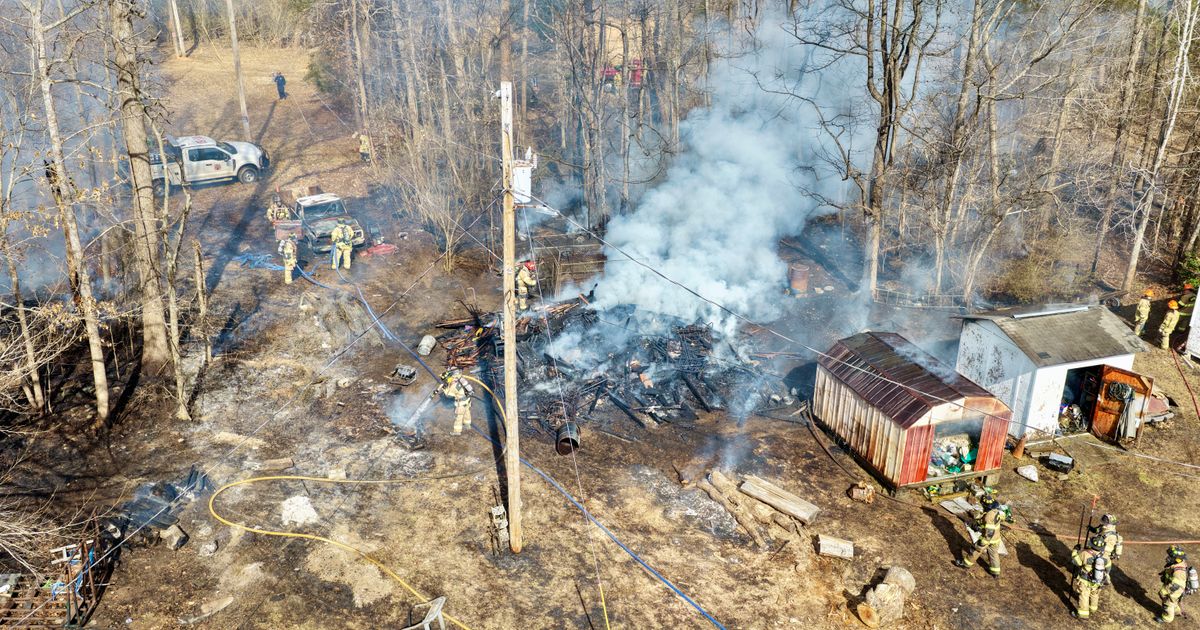 Durham County firefighters combat large house fire; cause unknown