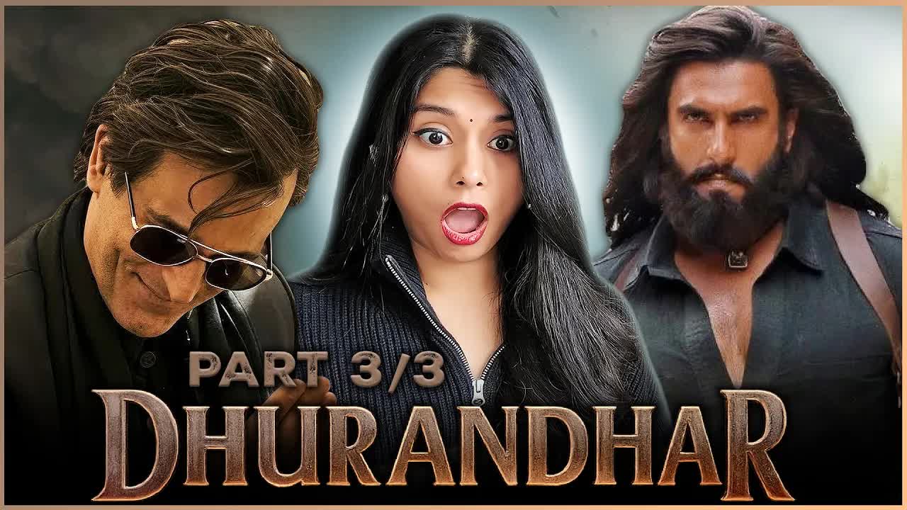 Dhurandhar part 3/3 movie reaction | Ranveer Singh | Akshaye Khanna ...