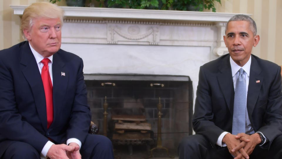 Obama blasts 'clown show' politics in scathing interview scolding Trump