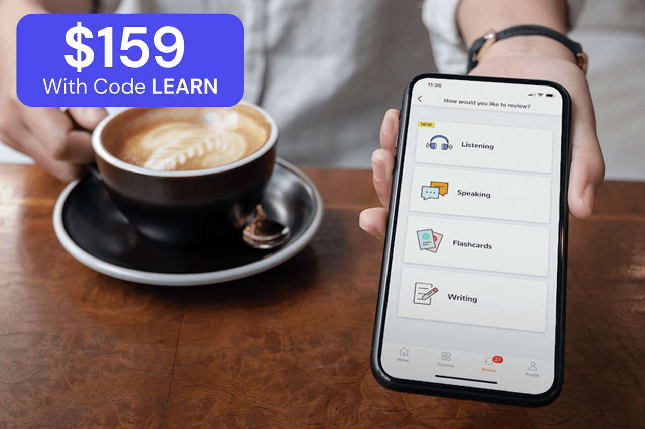 This special offer lets you access all Babbel language lessons for life