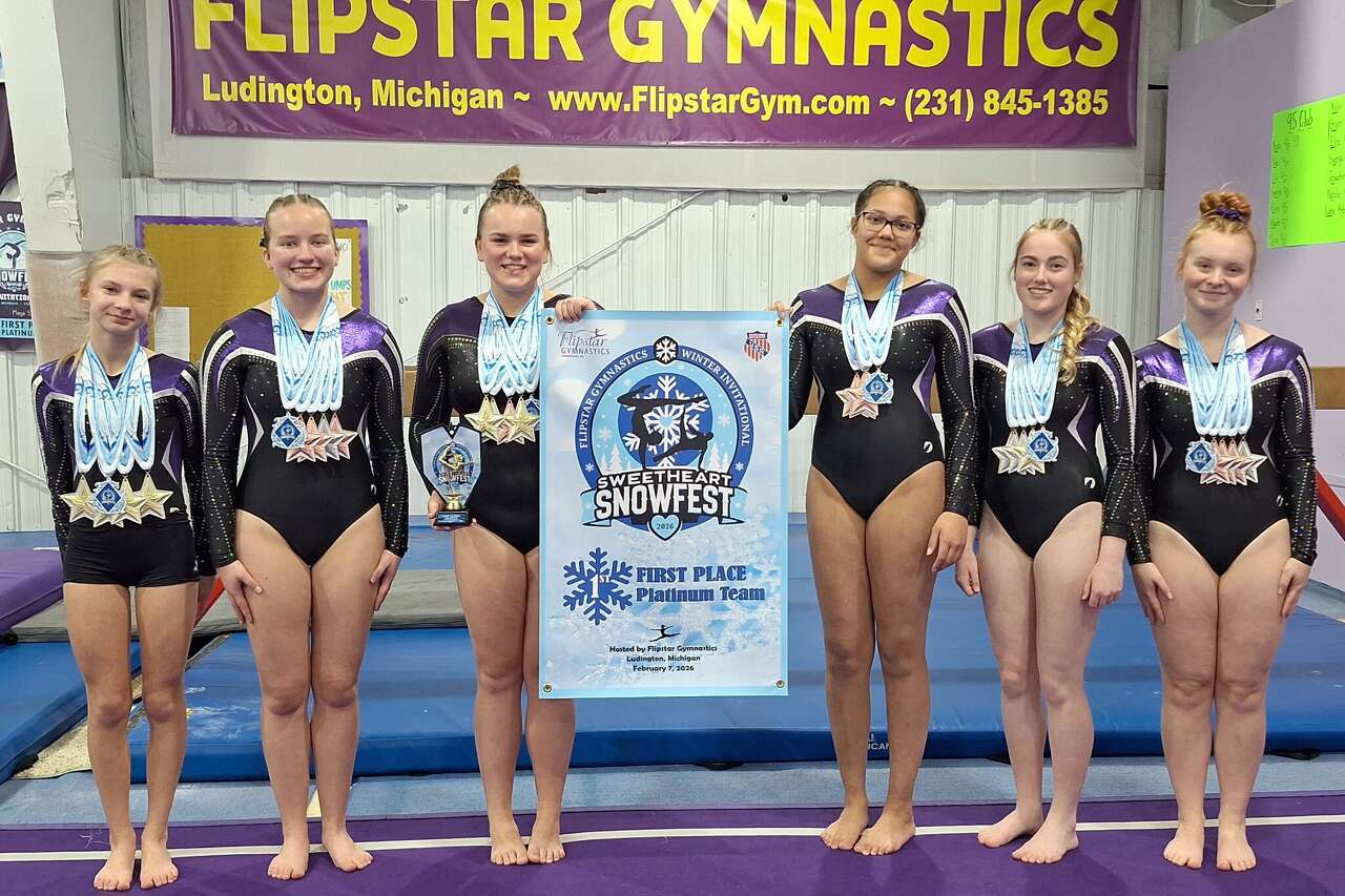 Flipstar Gymnastics sweeps Sweetheart Snowfest Invite