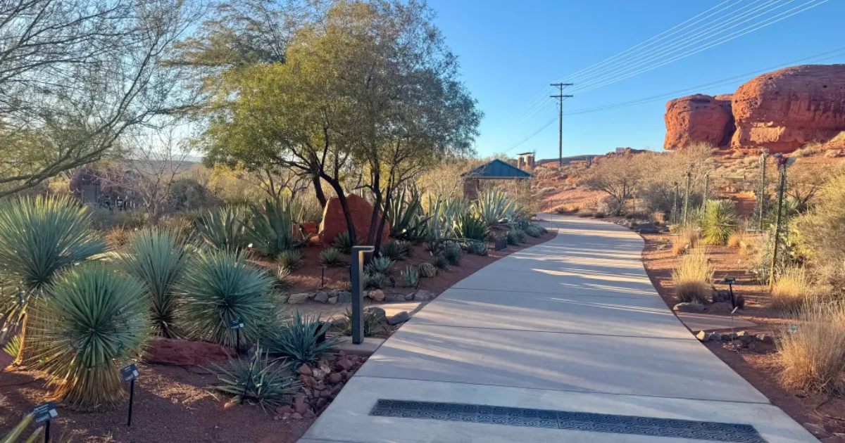 Utah's desert hides a beautiful hidden garden