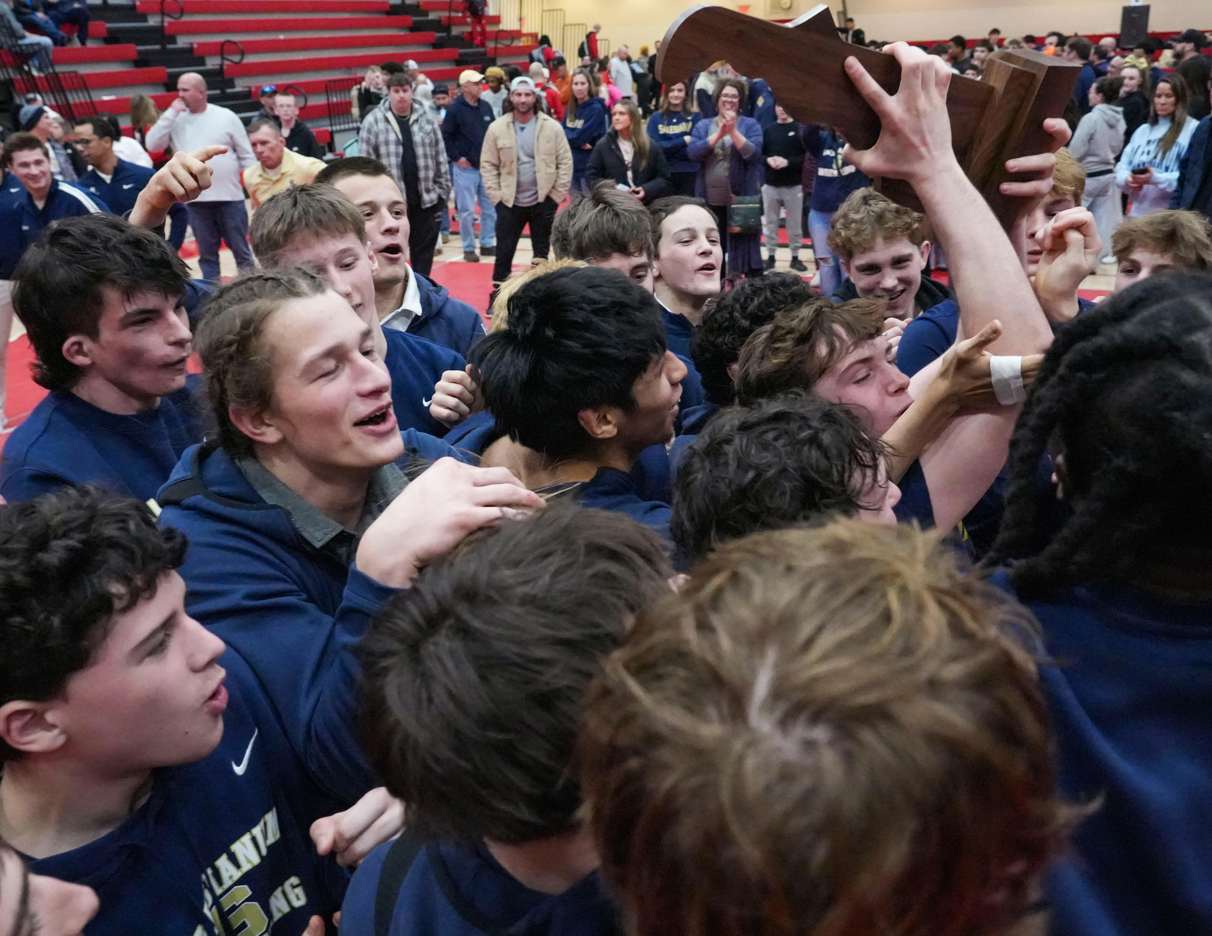 Salesianum wrestling dominates Caesar Rodney for historic DIAA state ...