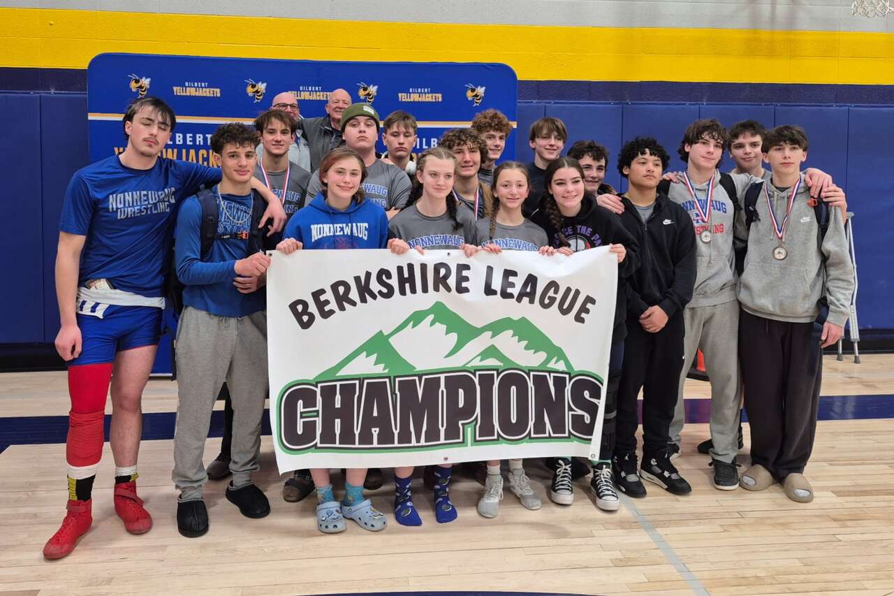 Nonnewaug High wrestling team captures its 24th Berkshire League ...