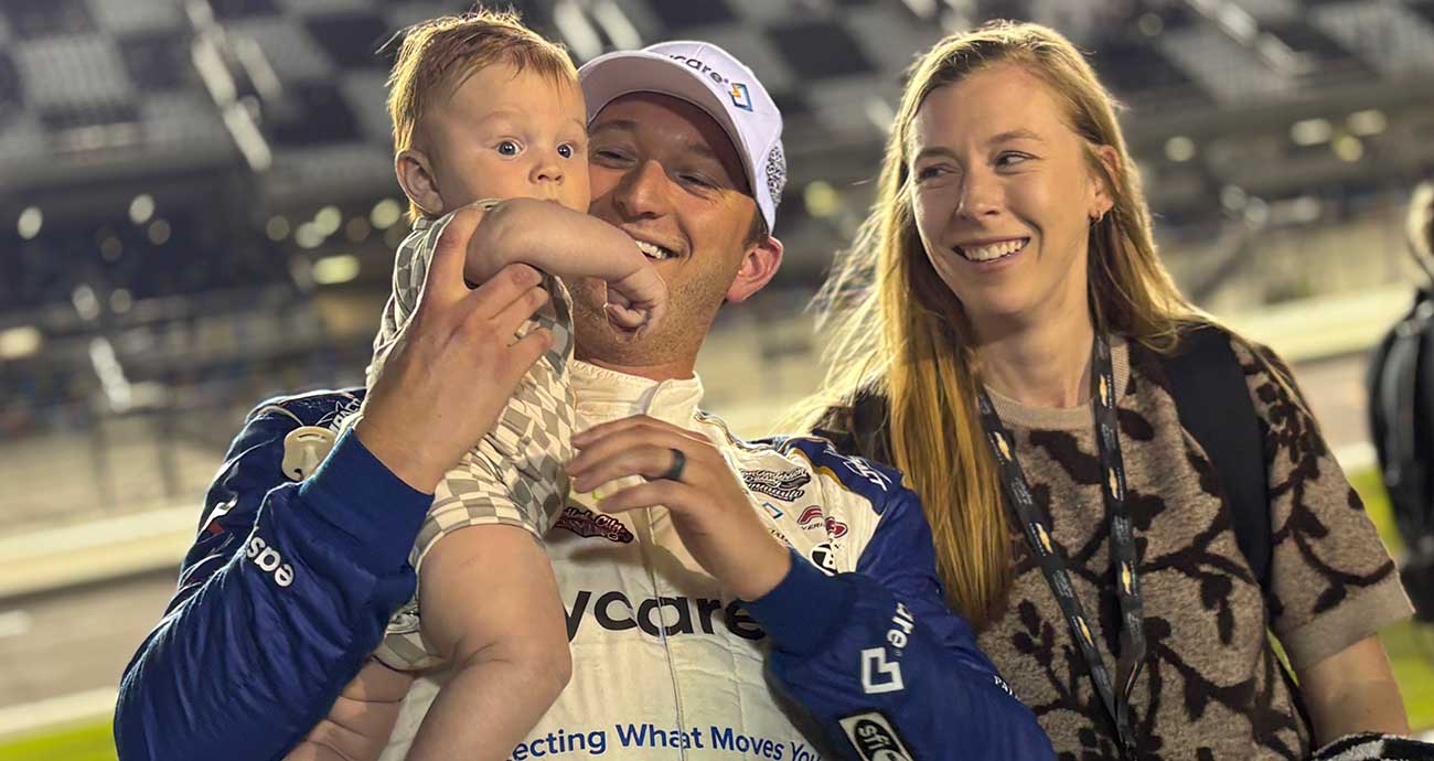 Jordan Anderson relishes special family moment after top-five run