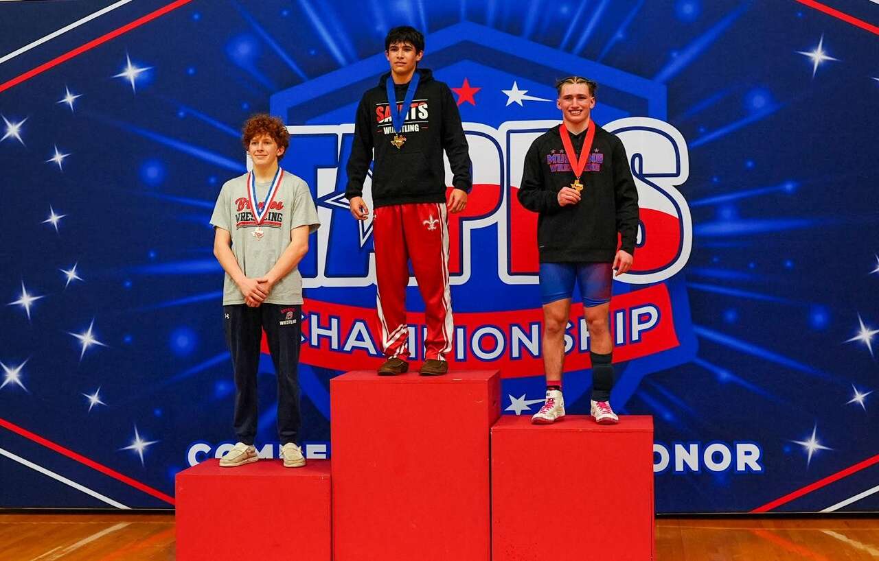 MCS' Olliff places 2nd at TAPPS Wrestling State Championships