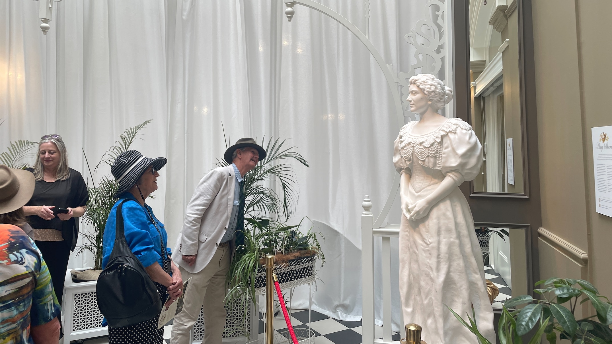 Statues of Amy Sherwin, Australia's first opera star, unveiled at ...