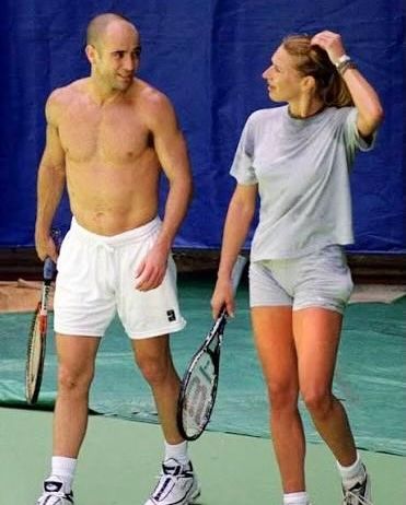 Andre Agassi and wife Steffi Graf are 'couple goals' as he shares ...