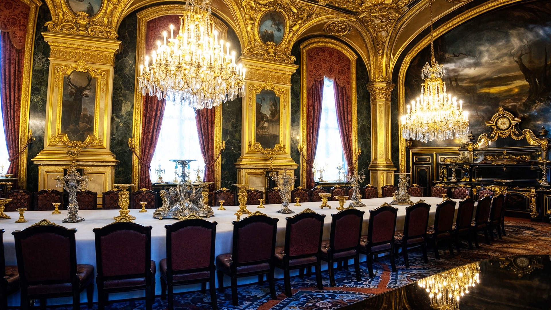 Inside the hidden royal rooms of the Louvre Museum