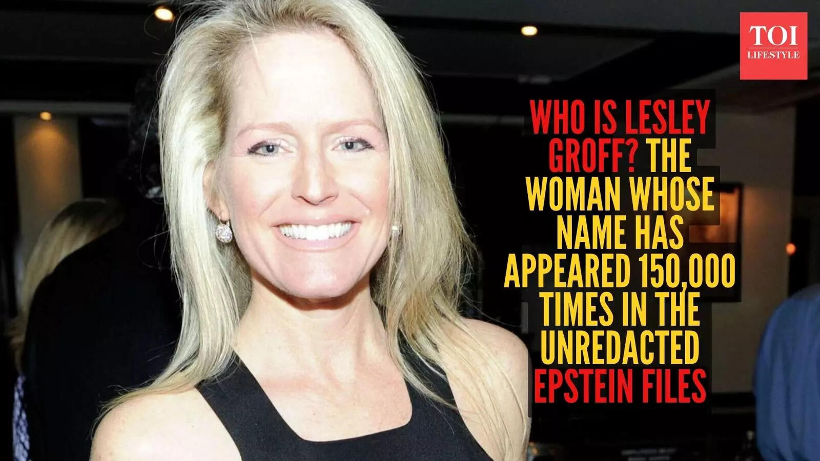 Who is Lesley Groff? The woman whose name has appeared 150,000 times in ...