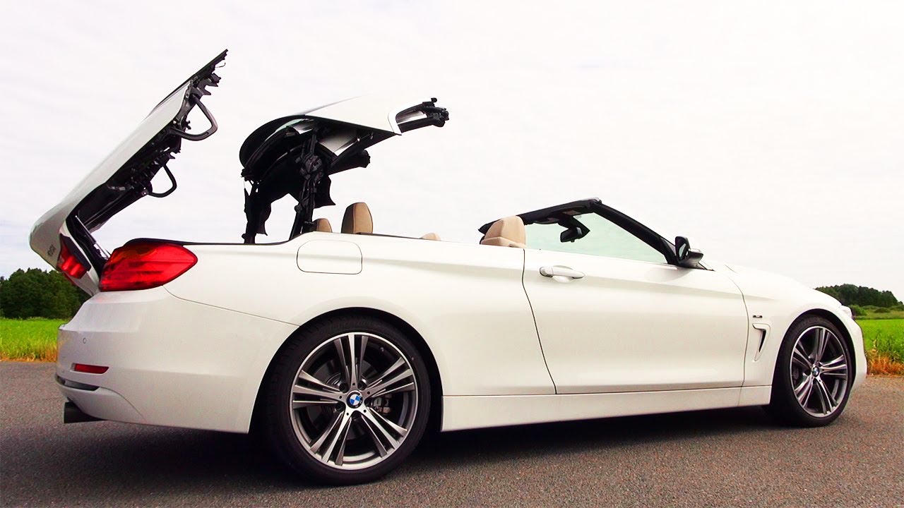 BMW 435i Cabrio: Das Dach in Aktion