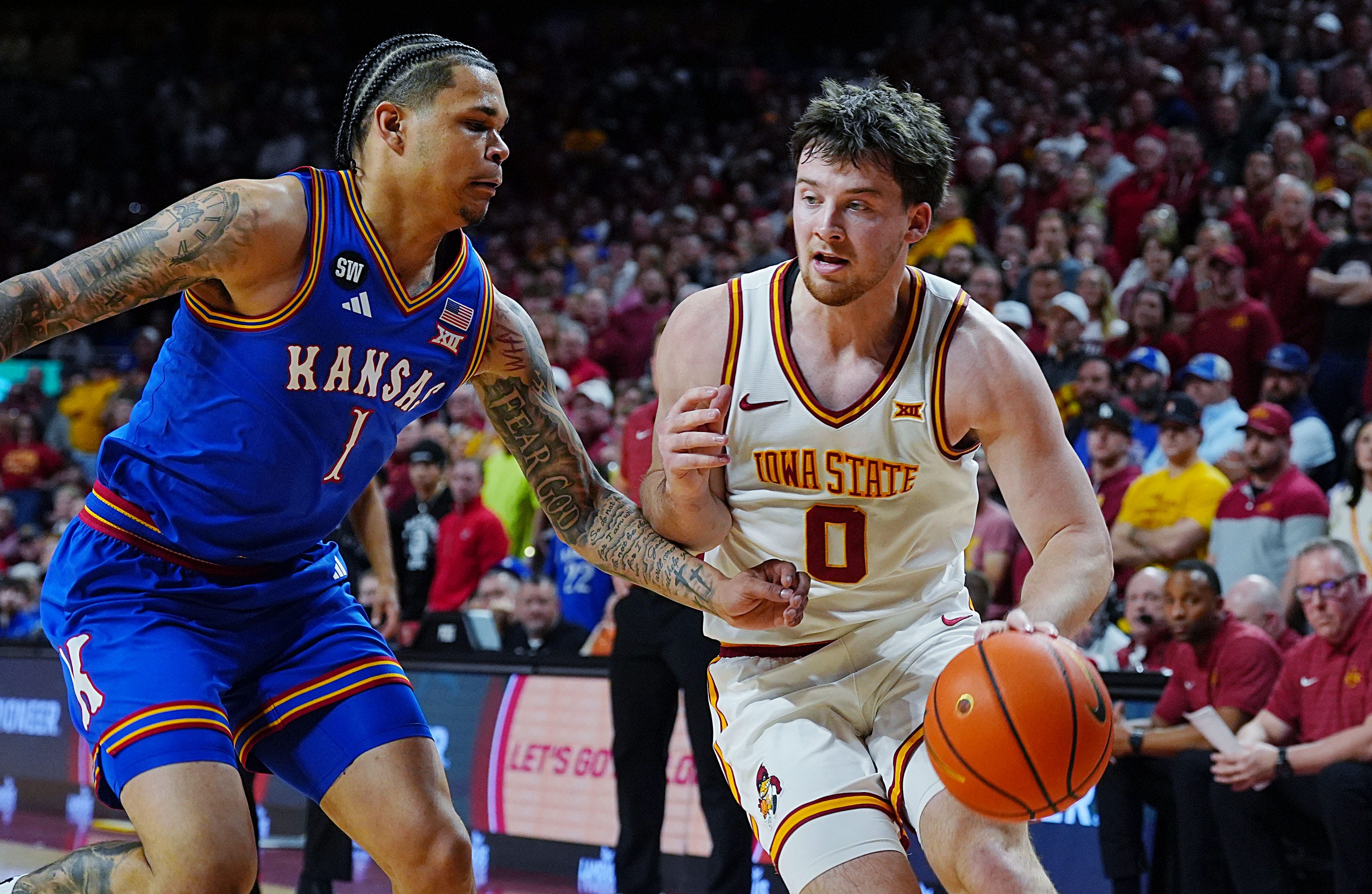 What channel is Kansas basketball vs OSU? TV schedule, streaming info