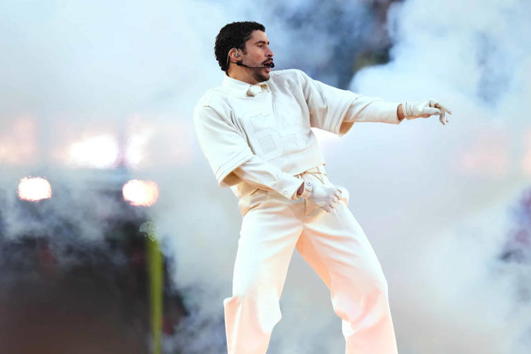 Bad Bunny streams skyrocketed after the Super Bowl, up 175% in the US