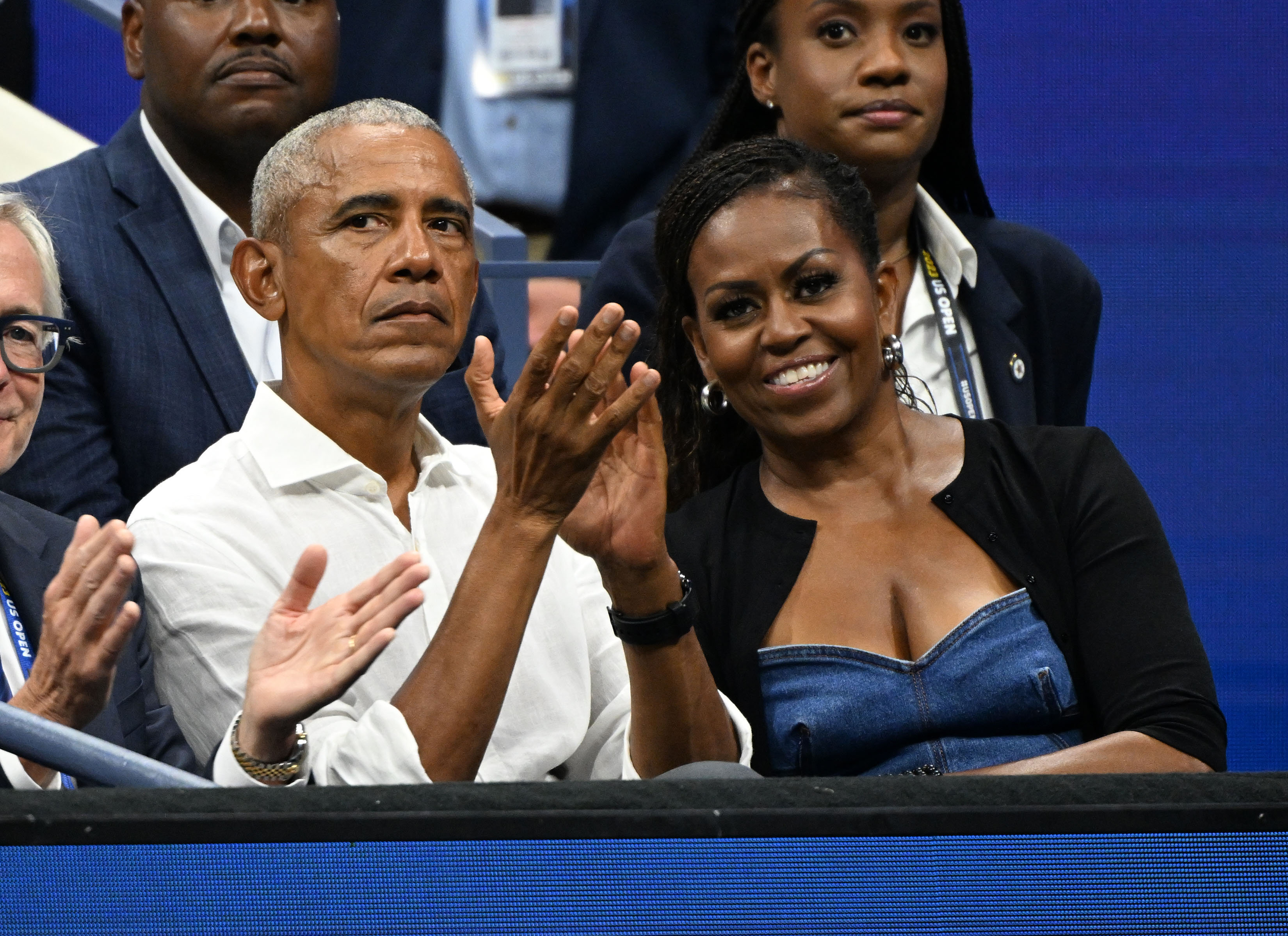 Michelle Obama deelt sneer uit aan Trump over Nobelprijs voor de vrede
