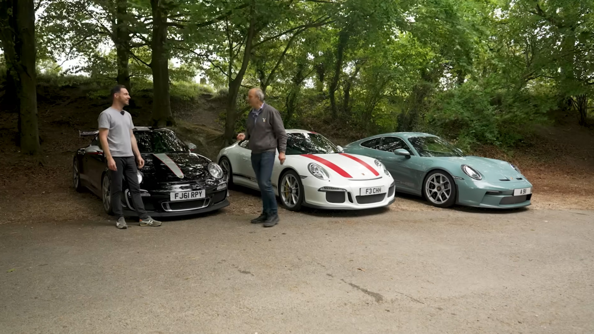 Which modern Porsche 911 stands out most?