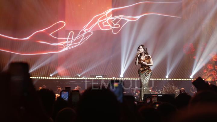 Konser tunggal Mahalini setelah hiatus