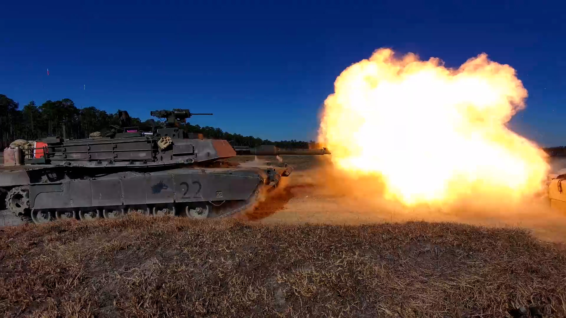 US Army conducts live fire gunnery at Fort Stewart