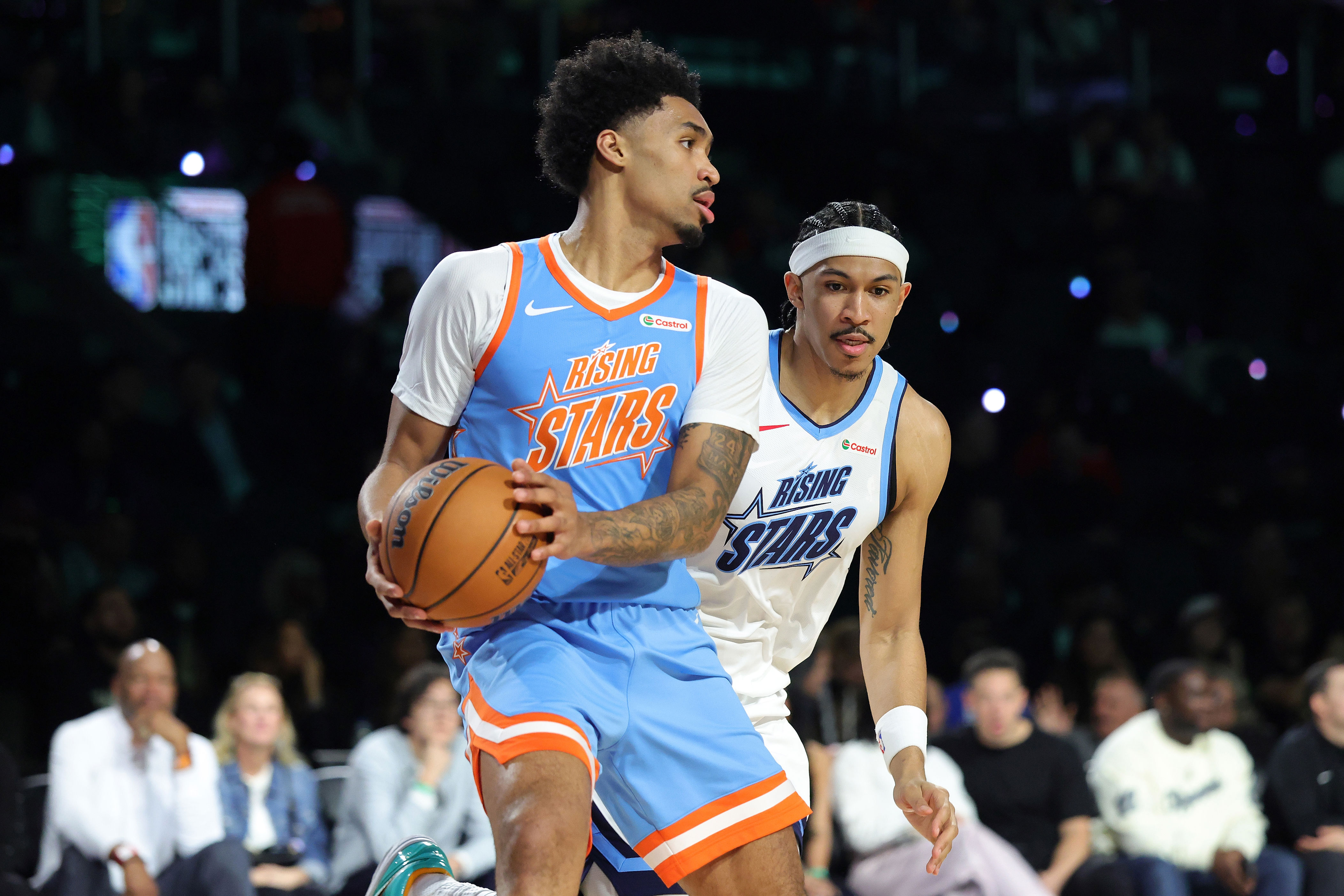 Rising stars Ron Harper Jr. quiet in All-Star Weekend stints