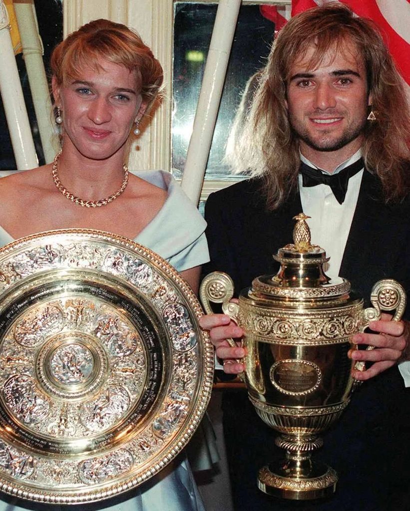 Andre Agassi and wife Steffi Graf are 'couple goals' as he shares ...